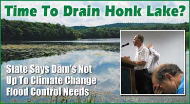 Time To Drain Honk Lake? State Says Dam's Not Up To Climate Change ...